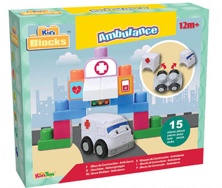 Build & Go Ambulance Blocks – joyLink